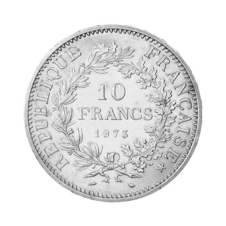 Piece En Argent 10 Francs